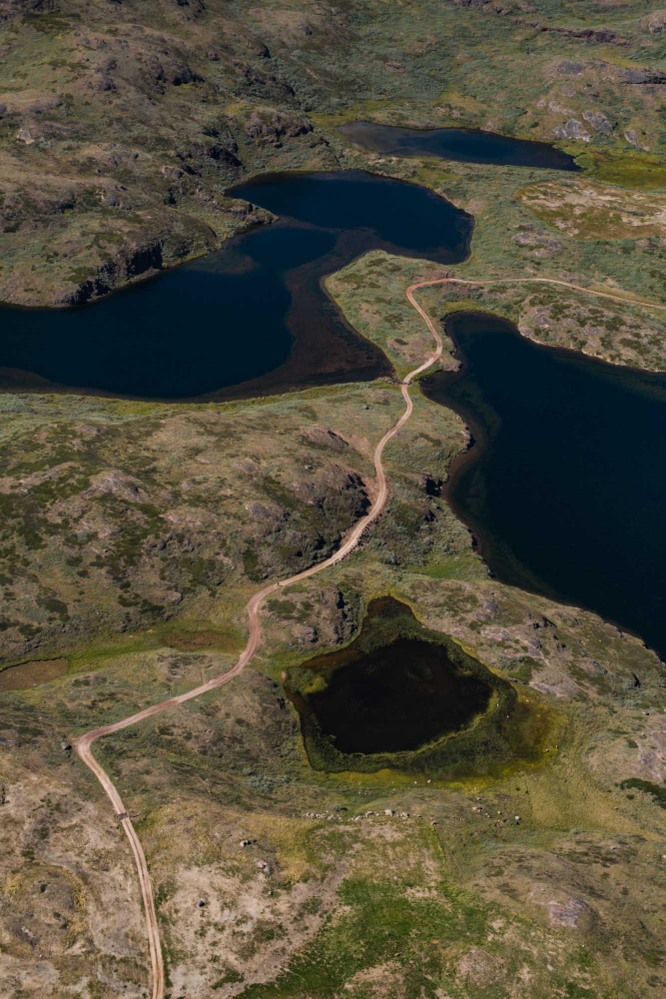 Locations with agriculture and sheep farming – Trap Greenland